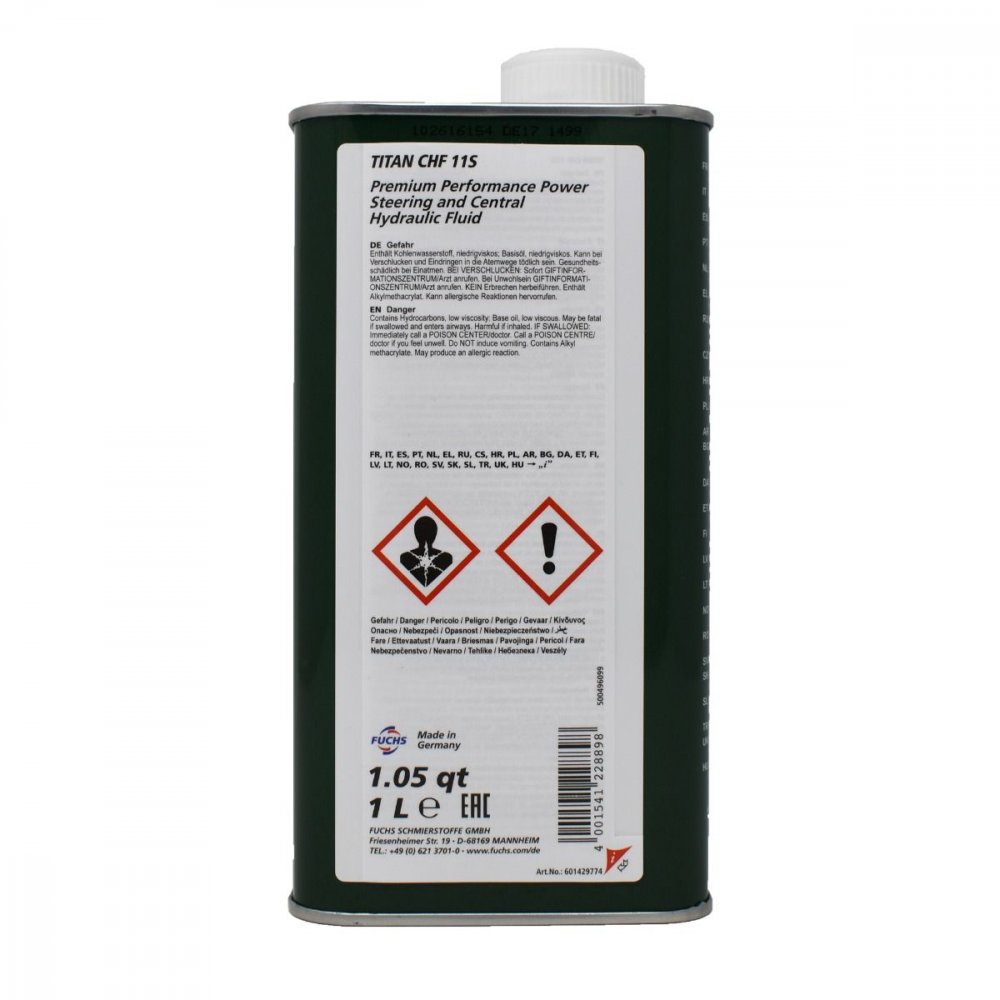 Pentosin CHF 11S - zelený servo olej , 1L :: RAVENOLSHOP